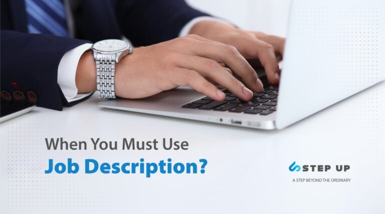 Job Description vs. Job Advertisement: Which to Use | StepUp