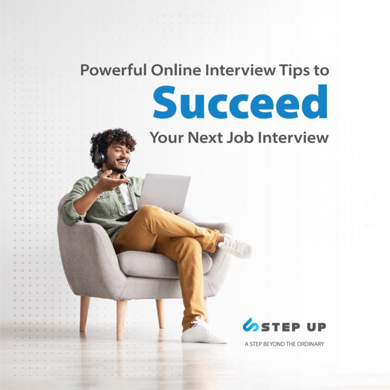 13 Online Interview Tips to Succeed Your Job Interview | StepUp